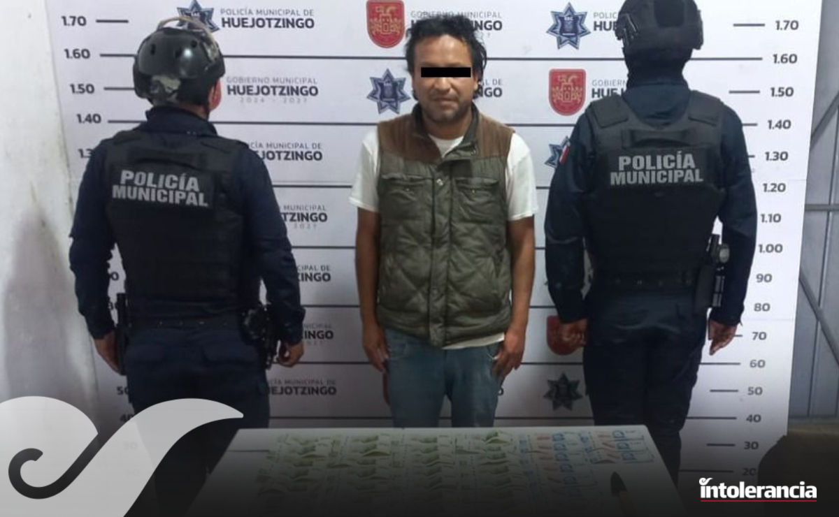 Frustra Policía Municipal de Huejotzingo asalto en un hotel