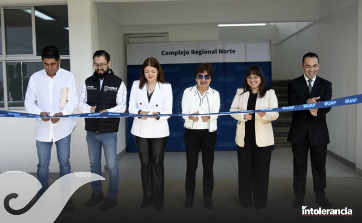 Inauguran edificio para nivel medio superior en Complejo Regional Norte BUAP