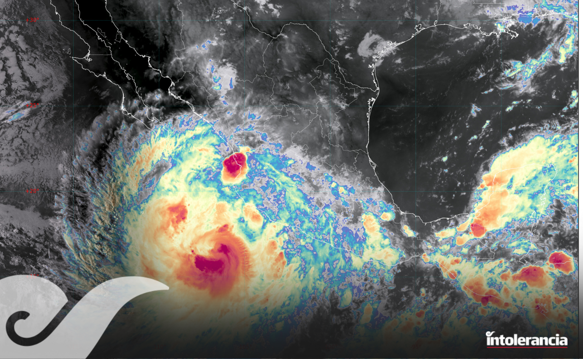 Tormenta tropical “Priscilla” se intensifica a huracán categoría 1