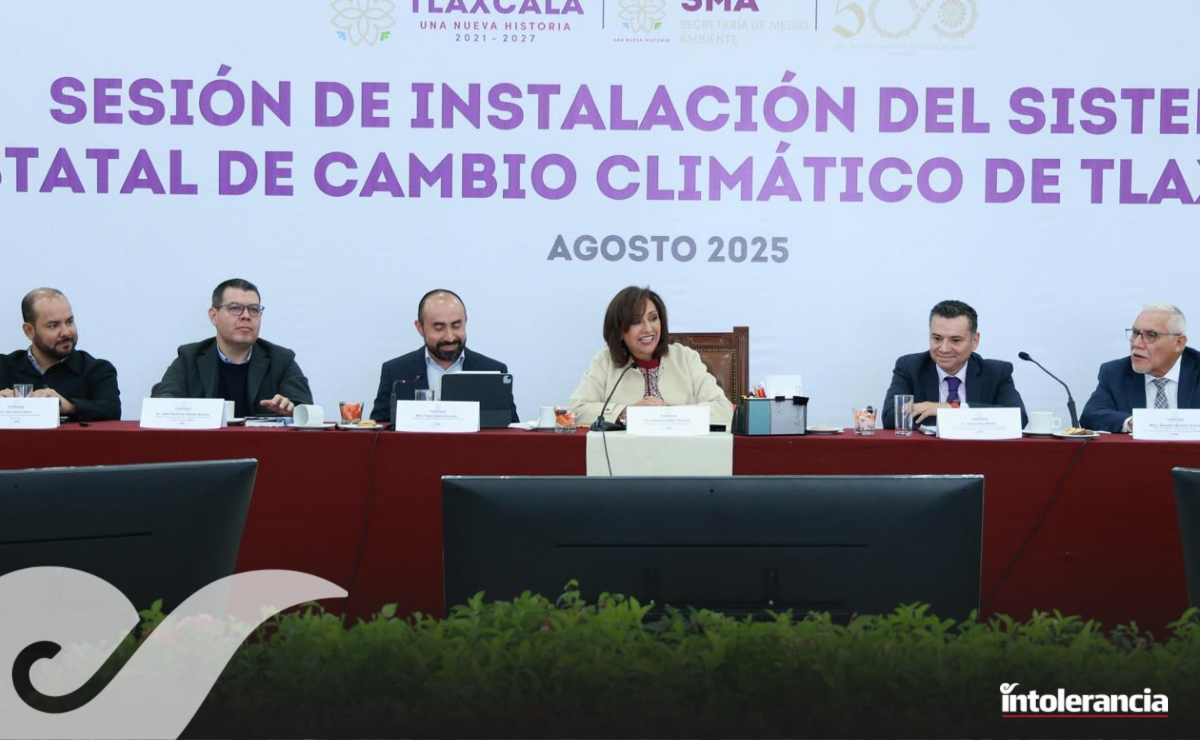 Instalan en Tlaxcala el Sistema Estatal de Cambio Climático