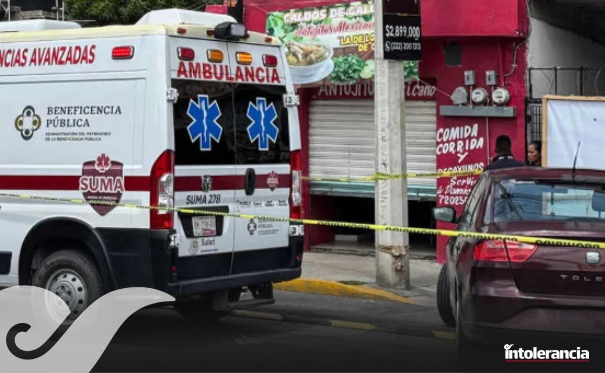 Pareja es baleada durante atraco en San Andrés Cholula